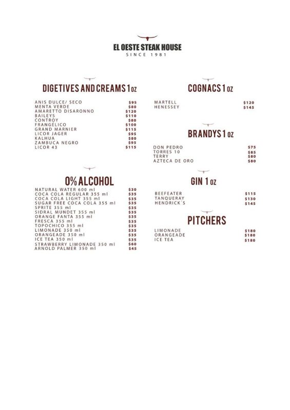 El Oeste Steak House, Guaymas