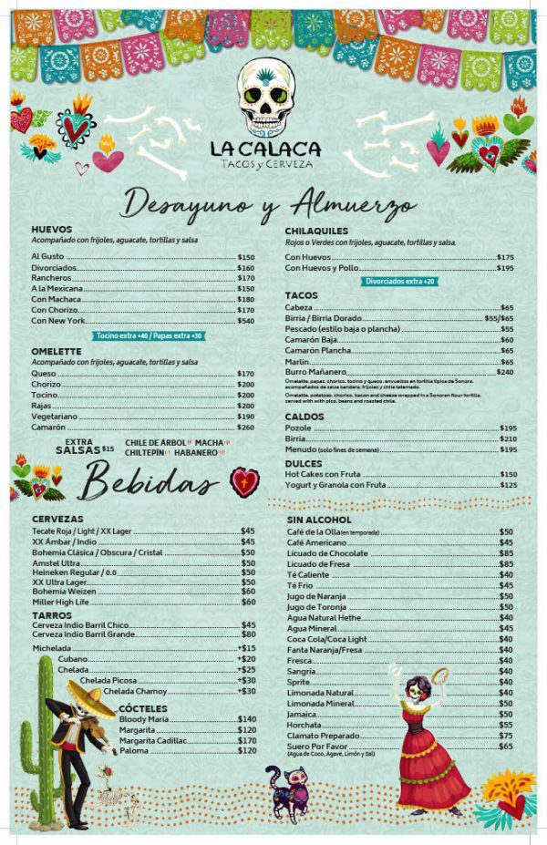 La Calaca Tacos y Cerveza | Mexican Restaurant