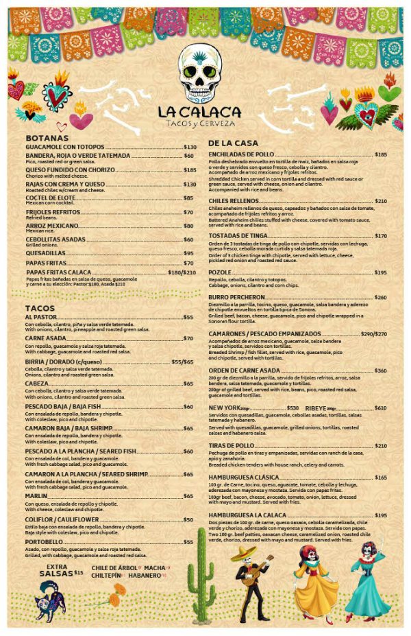 La Calaca Tacos y Cerveza | Mexican Restaurant